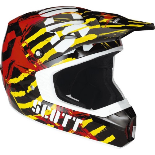 MX helm Scott S250 Brigade Red | P2495
